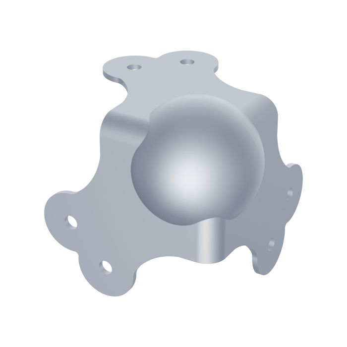 Large PennBrite Heavy Duty Ball Corner with 5mm Radius | Penn Elcom